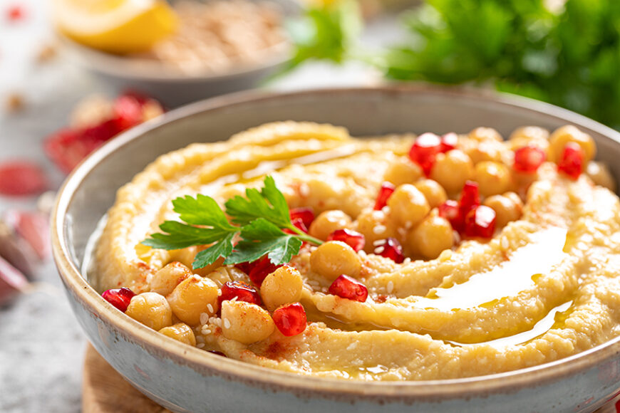 Hummus di ceci: deliziosa versione alla melagrana - iMelo